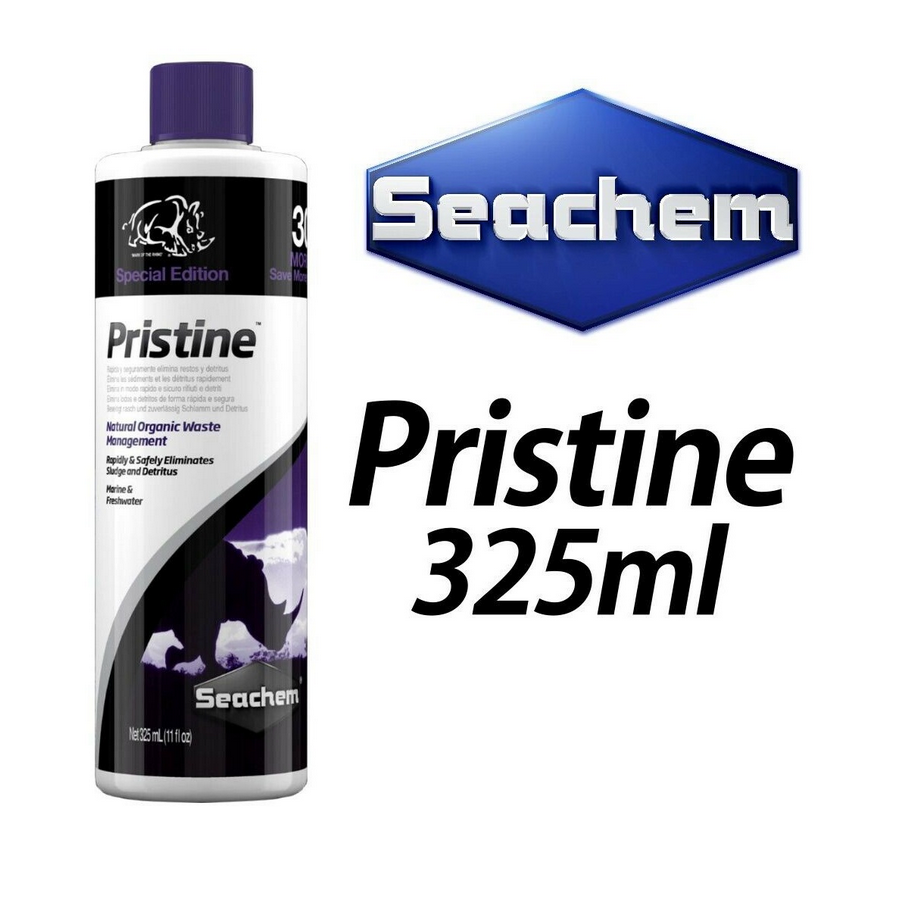 fullacuarios | SEACHEM PRISTINE BACTERIAS DESCONTAMINANTES 325 ML